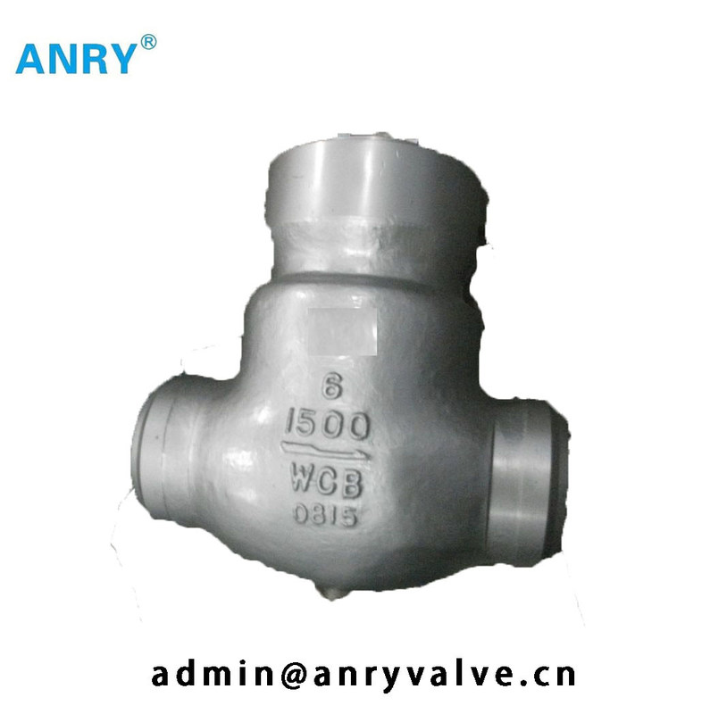 Stellite Overlay Disc API Valves Swing Check Valve BW Welding WCB WC6 ...