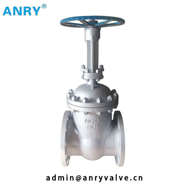 GOST Extended Stem Gate Valve Steel 20 Flanged Raised Face Gate Valve ...