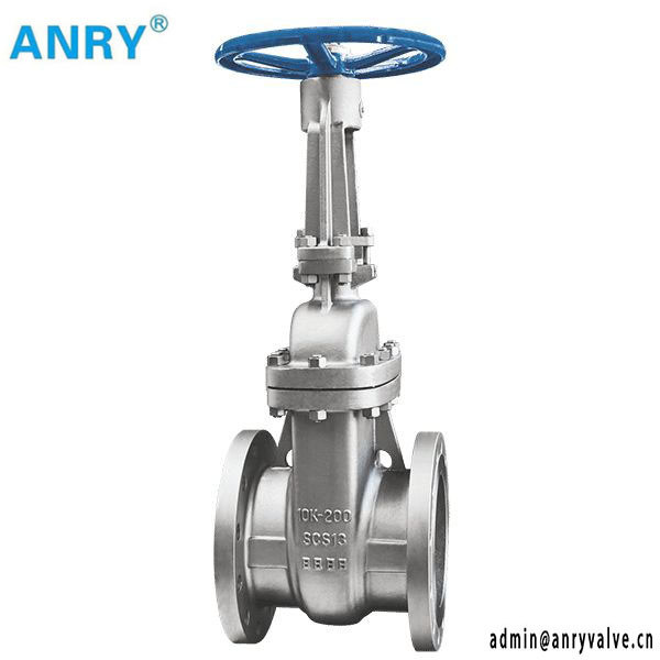 Carbon Steel JIS 13%CR WCB Flanged RF OS&Y BB Rising Stem Gate Valve